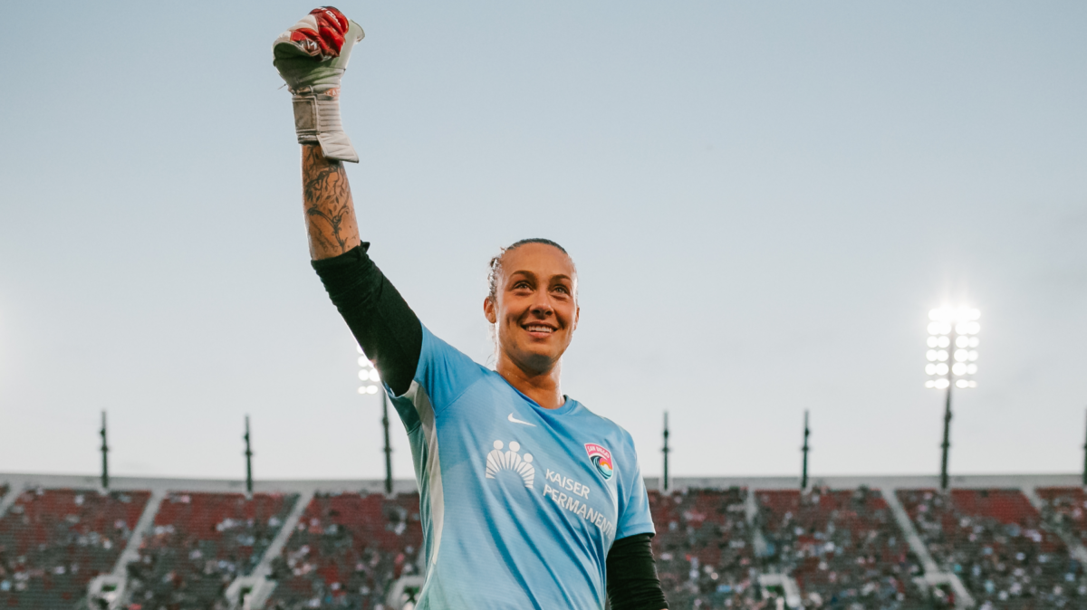 KAILEN SHERIDAN NAMED 2022 NWSL GOALKEEPER OF THE YEAR - San Diego Wave ...