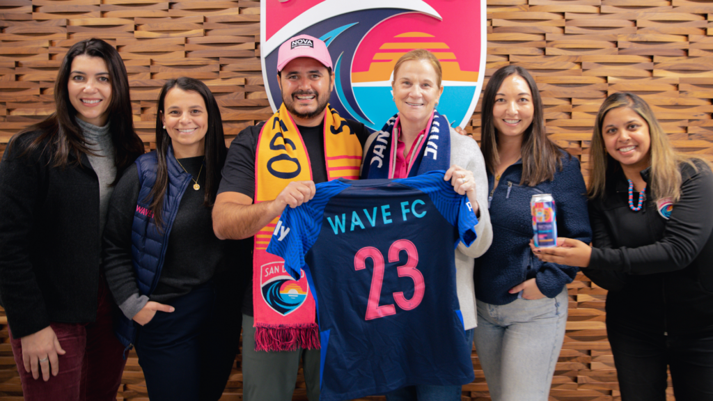 San Diego Wave FC and NOVA Kombucha Announce Multi-Year Partnership - San Diego Wave Fútbol Club