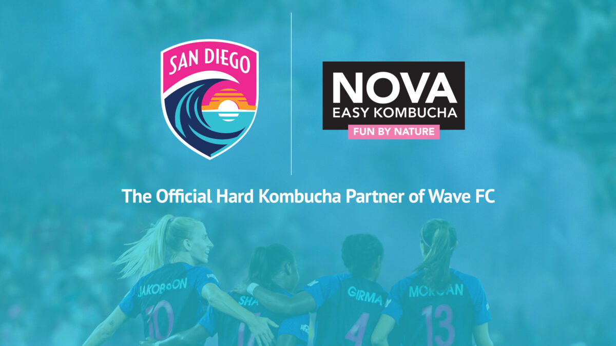San Diego Wave FC and NOVA Kombucha Announce Multi-Year Partnership ...