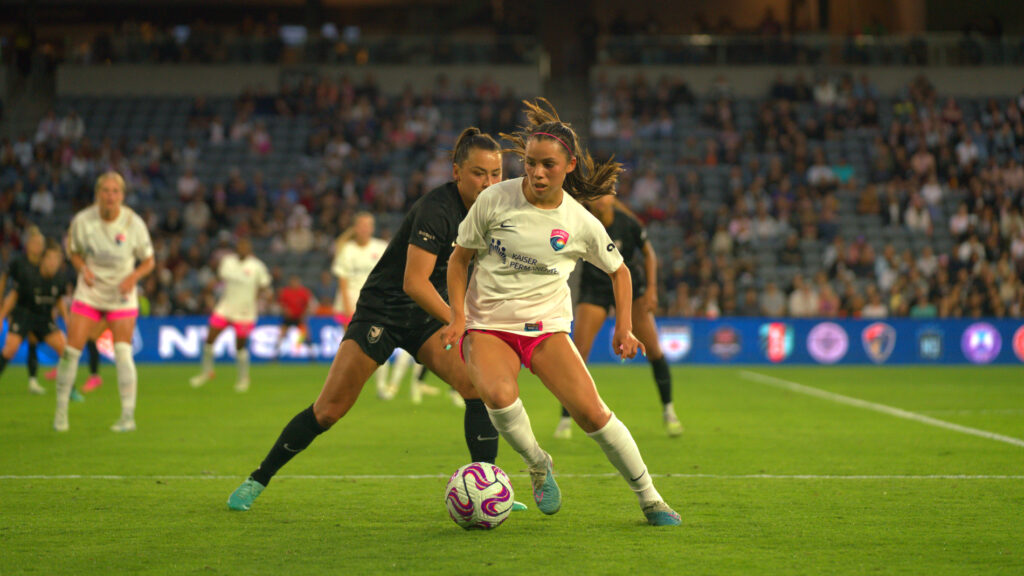 San Diego Wave FC Drops 2-1 to Angel City at BMO Stadium in UKG ...