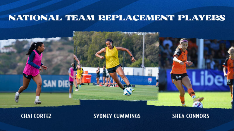 San Diego Wave FC Sign Shea Connors, Chai Cortez and Sydney Cummings as National Team ...