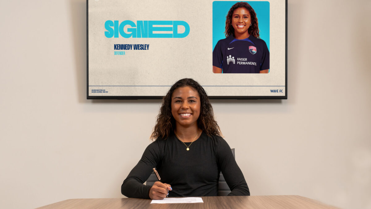 San Diego Wave FC Signs 2024 NWSL Draft First-Round Pick Kennedy Wesley ...