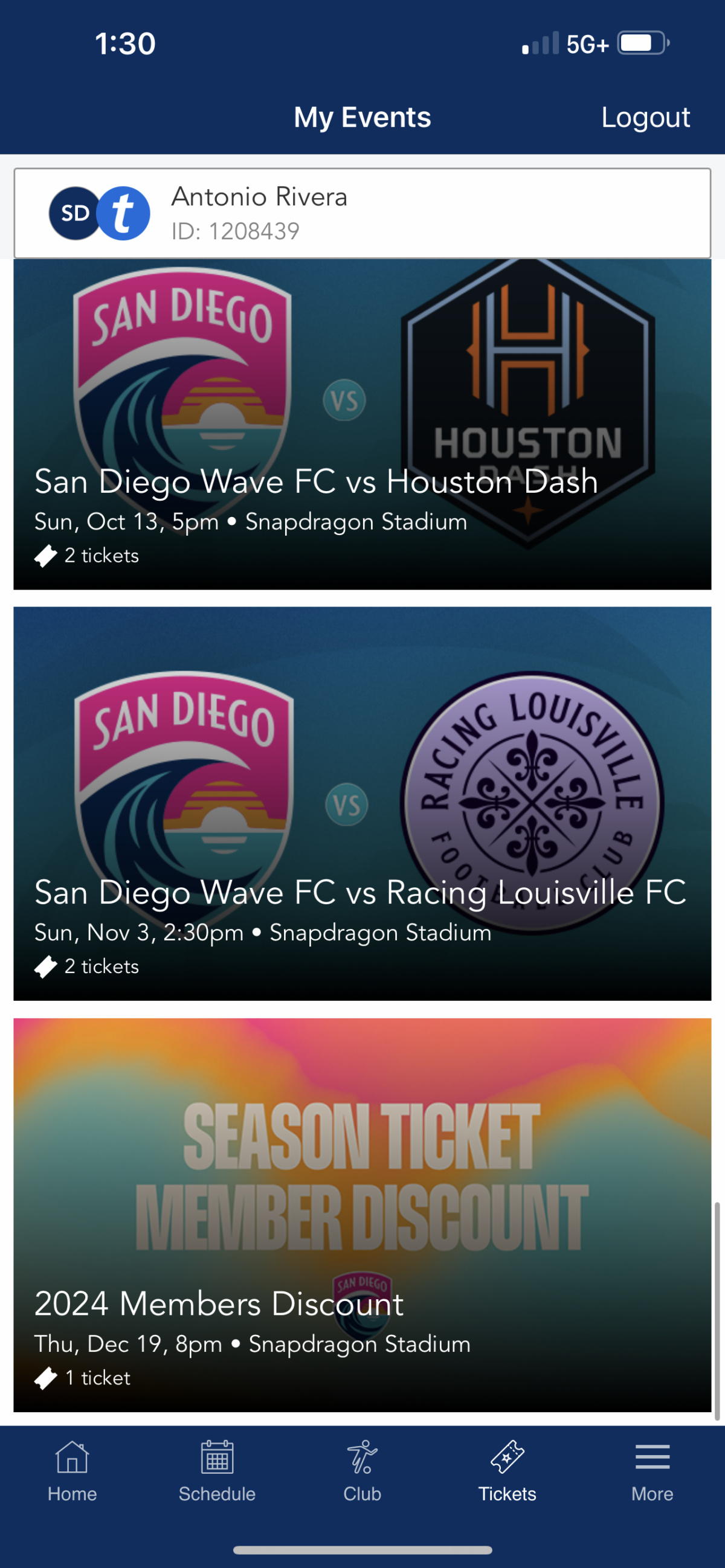 Season Ticket Member FAQs - San Diego Wave Fútbol Club