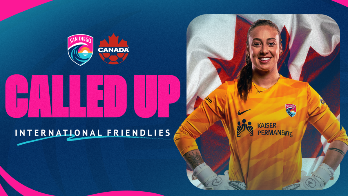 San Diego Wave Goalkeeper Kailen Sheridan Named to Canadian Women’s ...