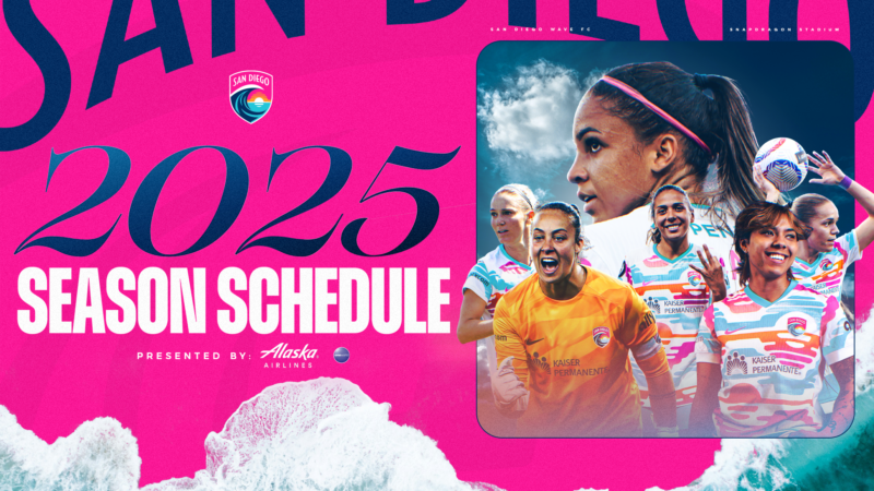 San Diego Wave FC Announces 2025 Regular Season Schedule - San Diego Wave Fútbol Club