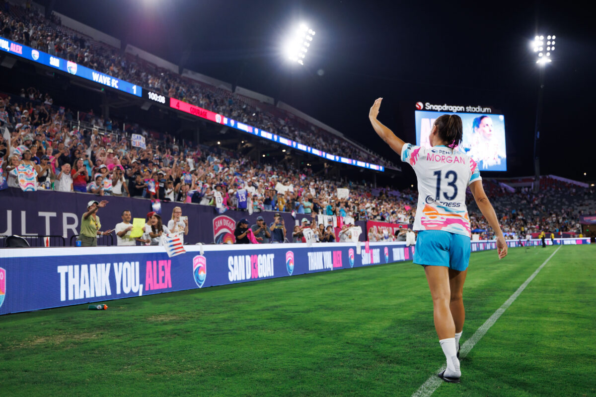 Alex Morgan Jersey Retirement Match - San Diego Wave Fútbol Club