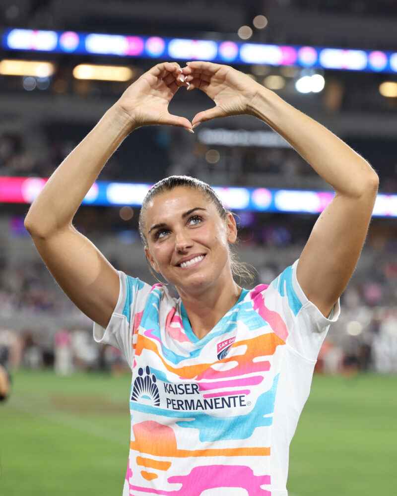 Alex Morgan Jersey Retirement Match - San Diego Wave Fútbol Club
