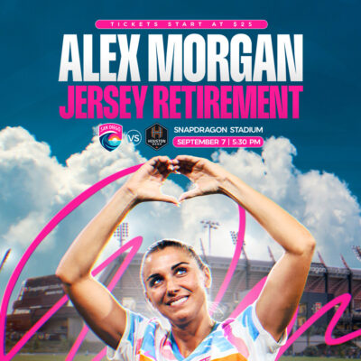 Alex Morgan Jersey Retirement Match - San Diego Wave Fútbol Club